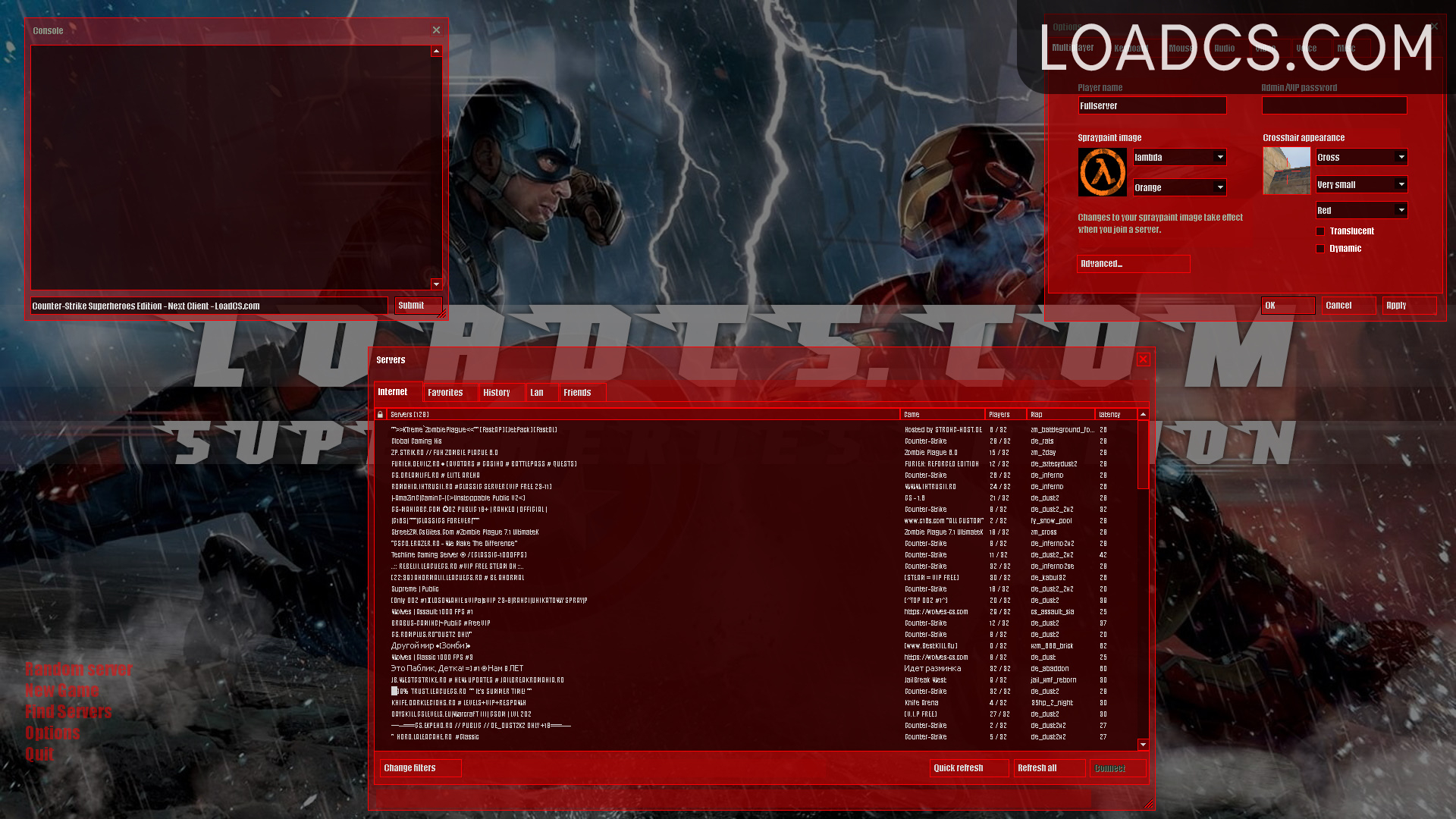 Download CS 1.6 Superheroes Edition